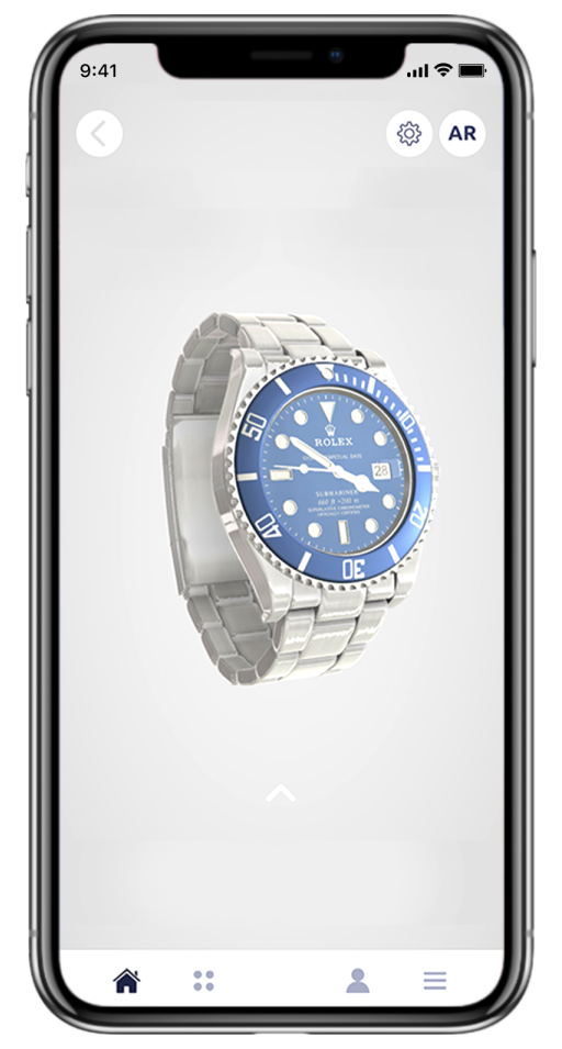 AR Watches - Augmented Reality Commerce Platform